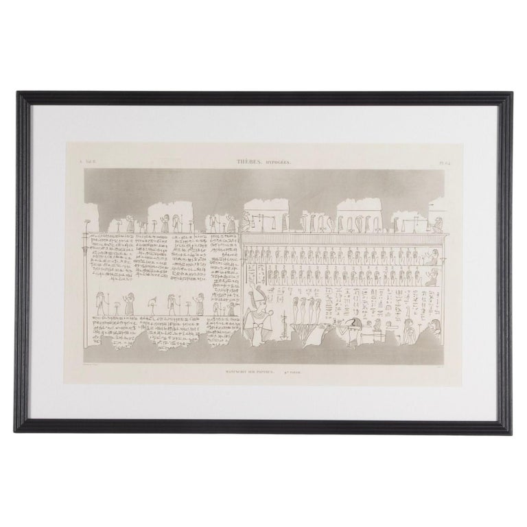 First Edition Print 'Description de L'Egypt' For Sale at 1stDibs