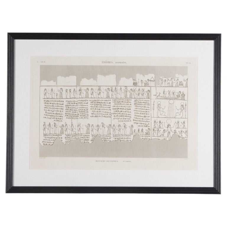 First Edition Print 'Description de L'Egypt' For Sale at 1stDibs