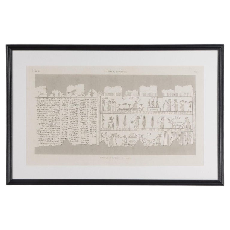 First Edition Print 'Description de L'Egypt' For Sale at 1stDibs