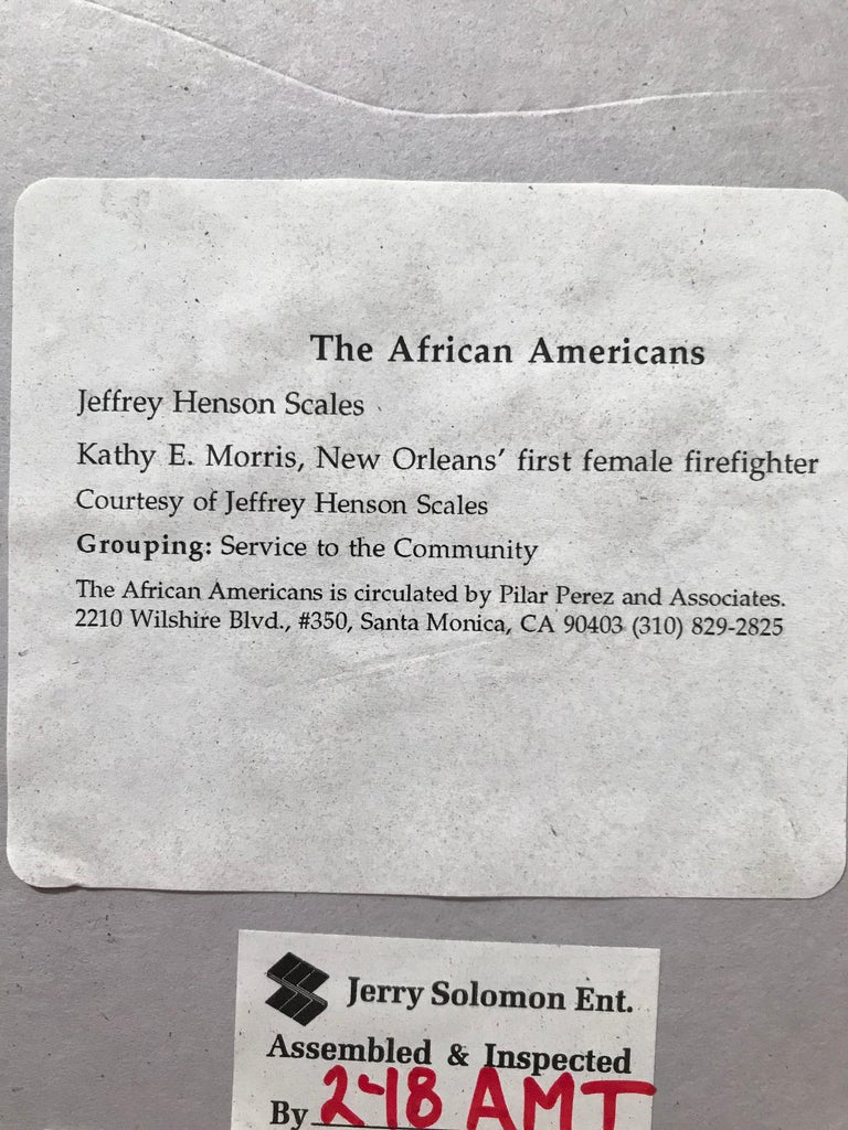 First Female Firefighter Kathy E. Morris by Photograph Jeffrey Henson ...