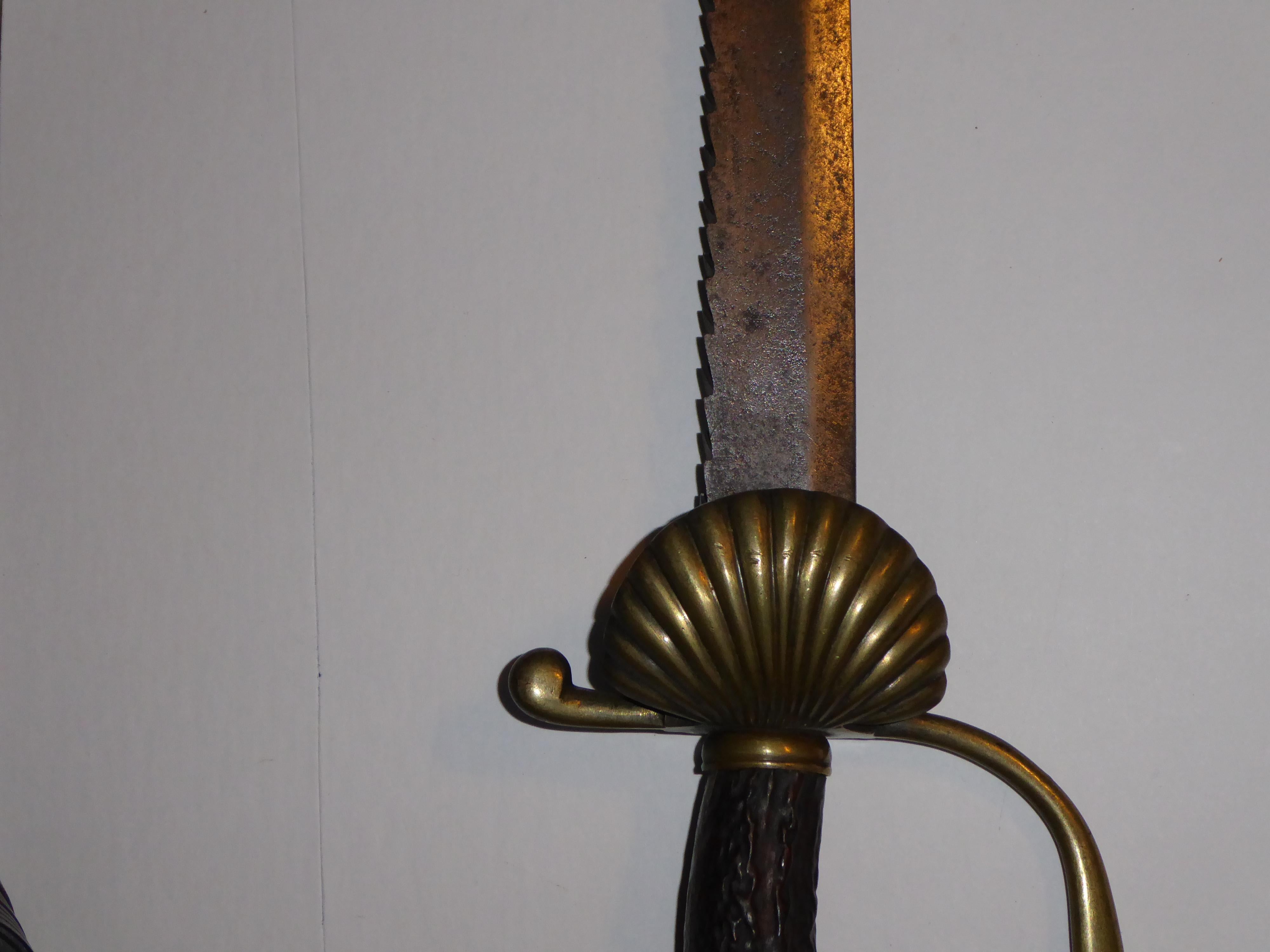 First half of the 18th century hunting sword For Sale at 1stDibs