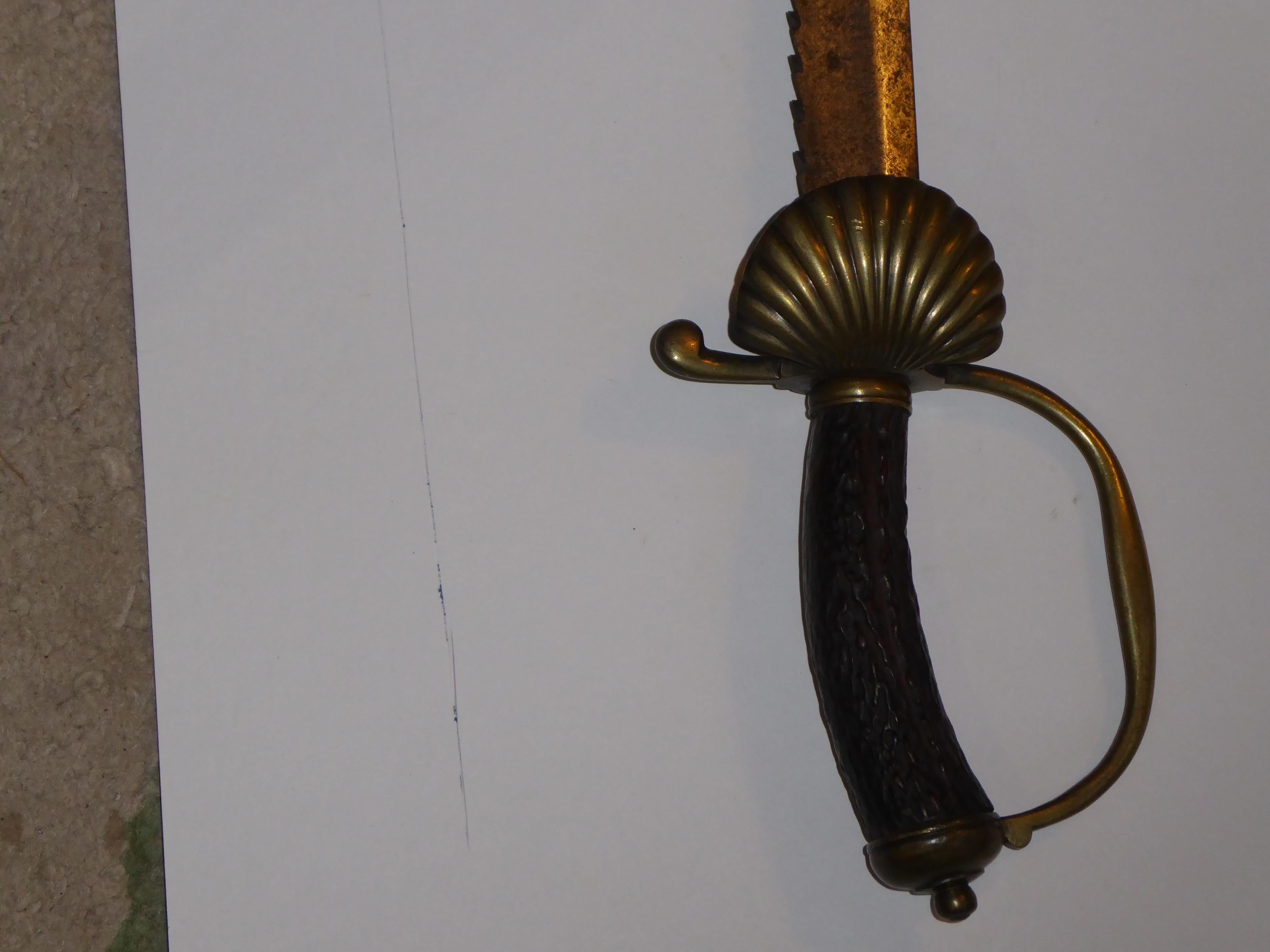 First half of the 18th century hunting sword For Sale at 1stDibs