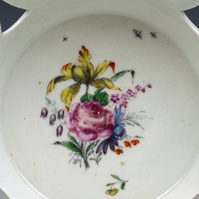 First Period Worcester Porcelain Basket, circa 1760 For Sale at 1stDibs