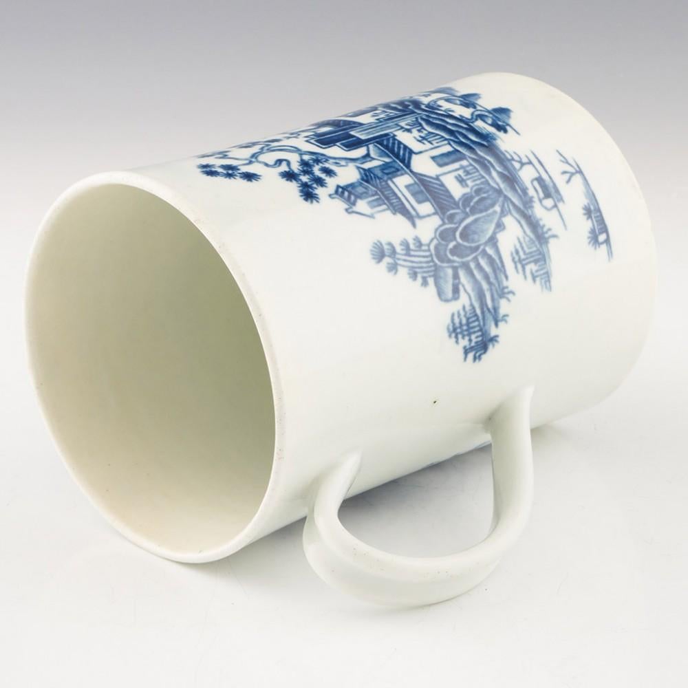 First Period Worcester Porcelain The Plantation Print Mug c1765 For ...