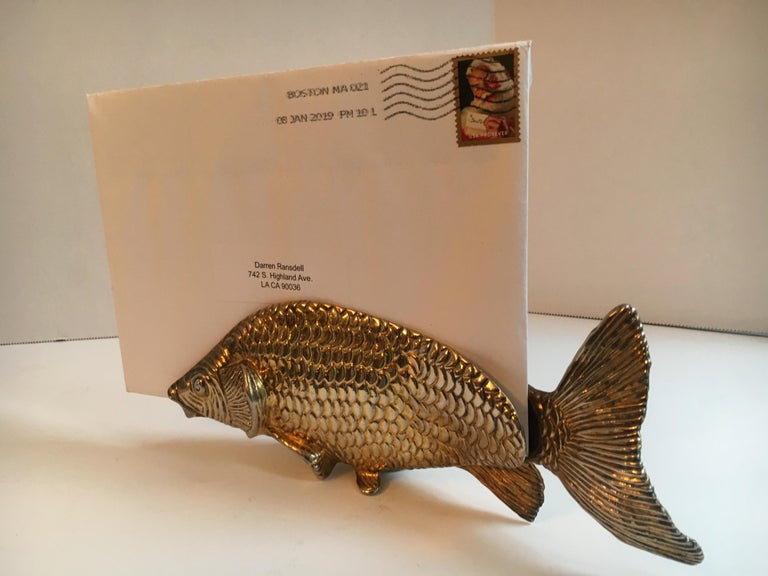 Fish Letter Holder Desk Accessory at 1stDibs