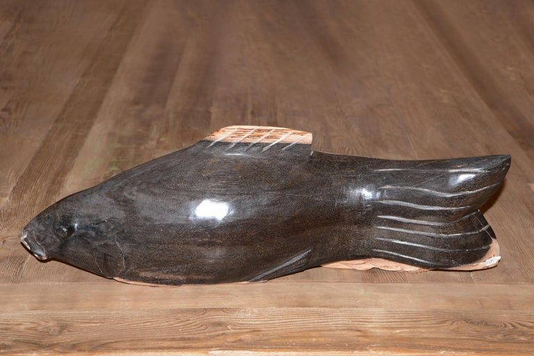 Fish Petrified n°A Sculpture For Sale at 1stDibs