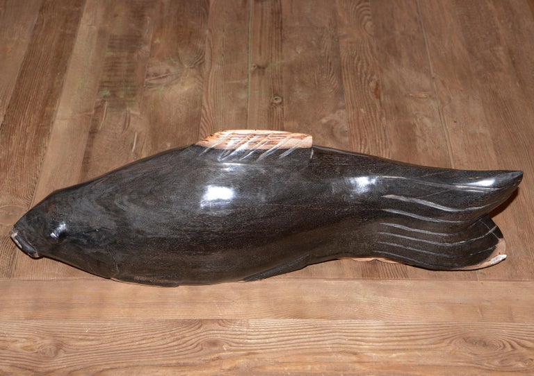 Fish Petrified n°A Sculpture For Sale at 1stDibs