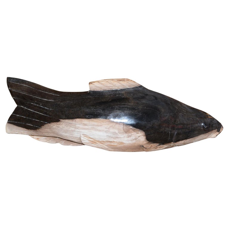 Fish Petrified n°A Sculpture For Sale at 1stDibs