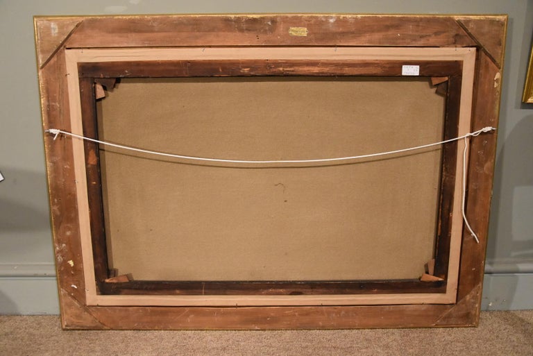 "Fishing Boats in Choppy Seas" by Samuel Calvert For Sale at 1stDibs