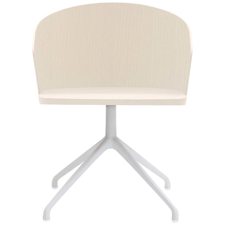 Fitt Hug 053 Pink and White Swivel Chair by Victor Carrasco For Sale at ...