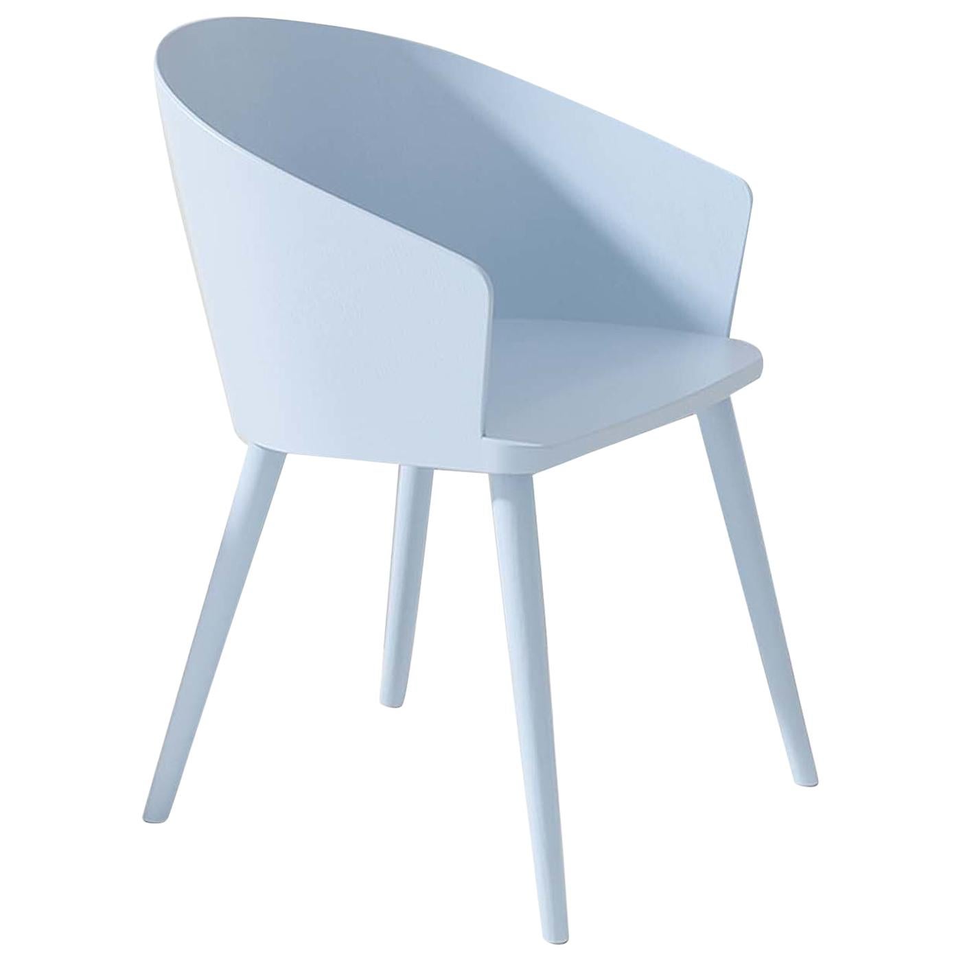 Fitt Hugo 044 Light Blue Chair by Victor Carrasco For Sale at 1stDibs