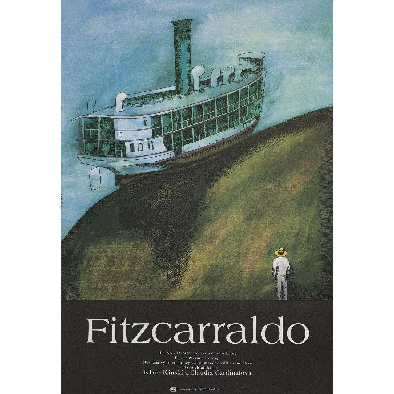Fitzcarraldo 1982 Czech A3 Film Poster at 1stDibs