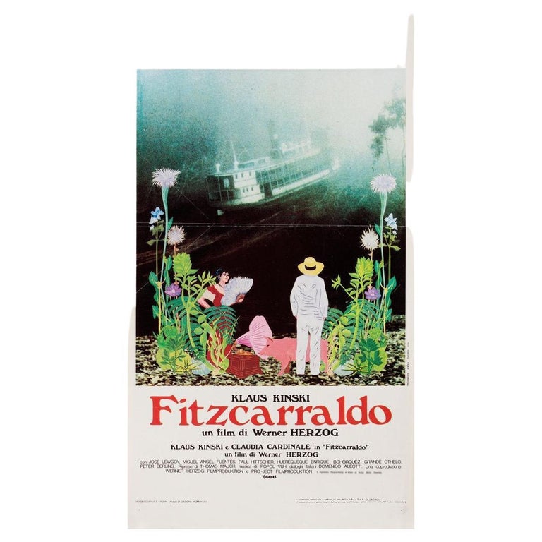 Locandina, Filmplakat „ Locandina“ von Fitzcarraldo, 1982 im Angebot ...