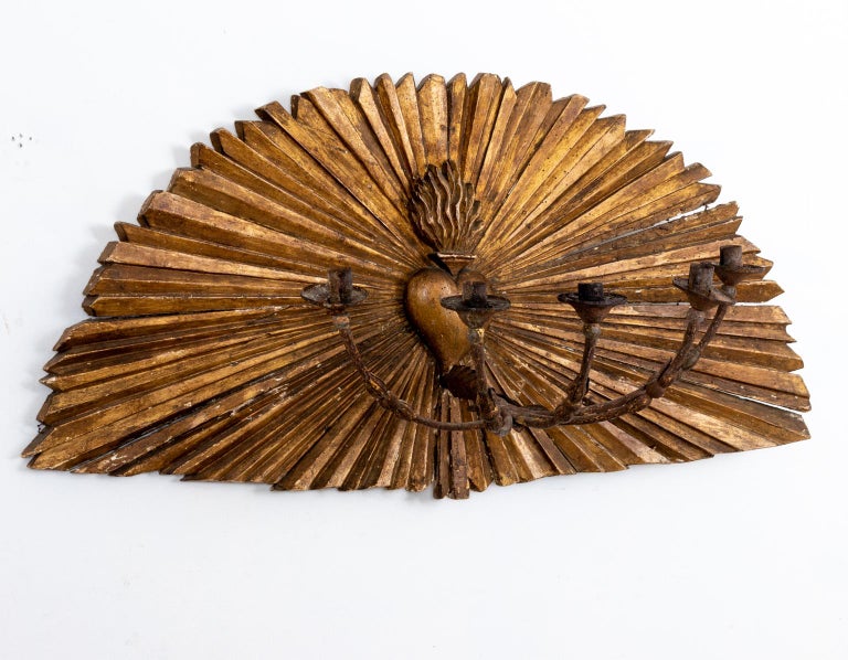 Five Branch 18th Century Sconce at 1stDibs