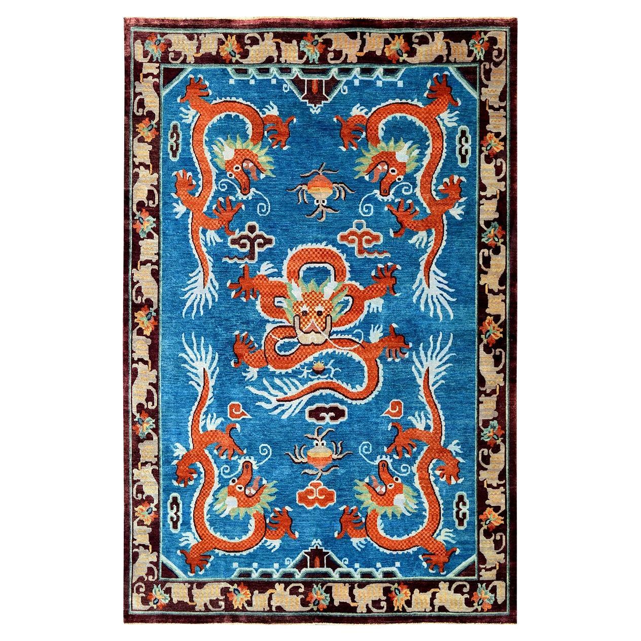 Contemporary Wild Colourful Rug, Forest Ruby by Alfie Furry Friends For ...