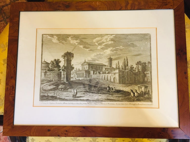 18th Century Italian Grand Tour Etchings Five Rome Views by Giuseppe ...