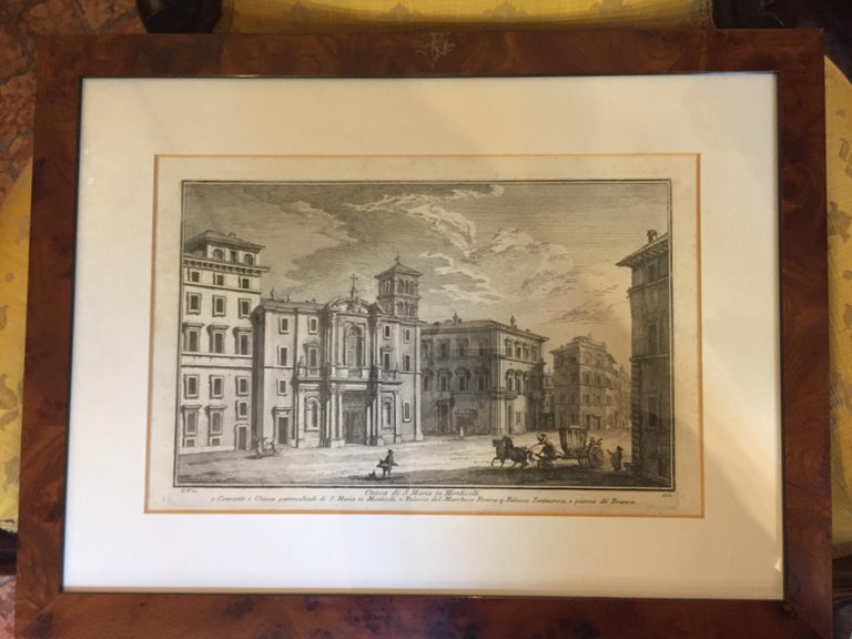 18th Century Italian Grand Tour Etchings Five Rome Views by Giuseppe ...