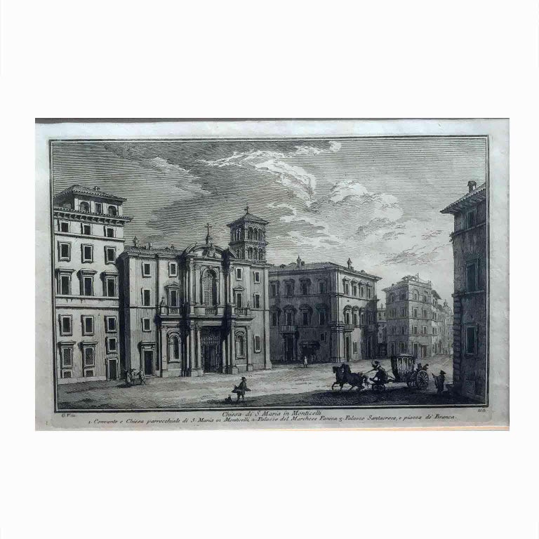 18th Century Italian Grand Tour Etchings Five Rome Views by Giuseppe ...