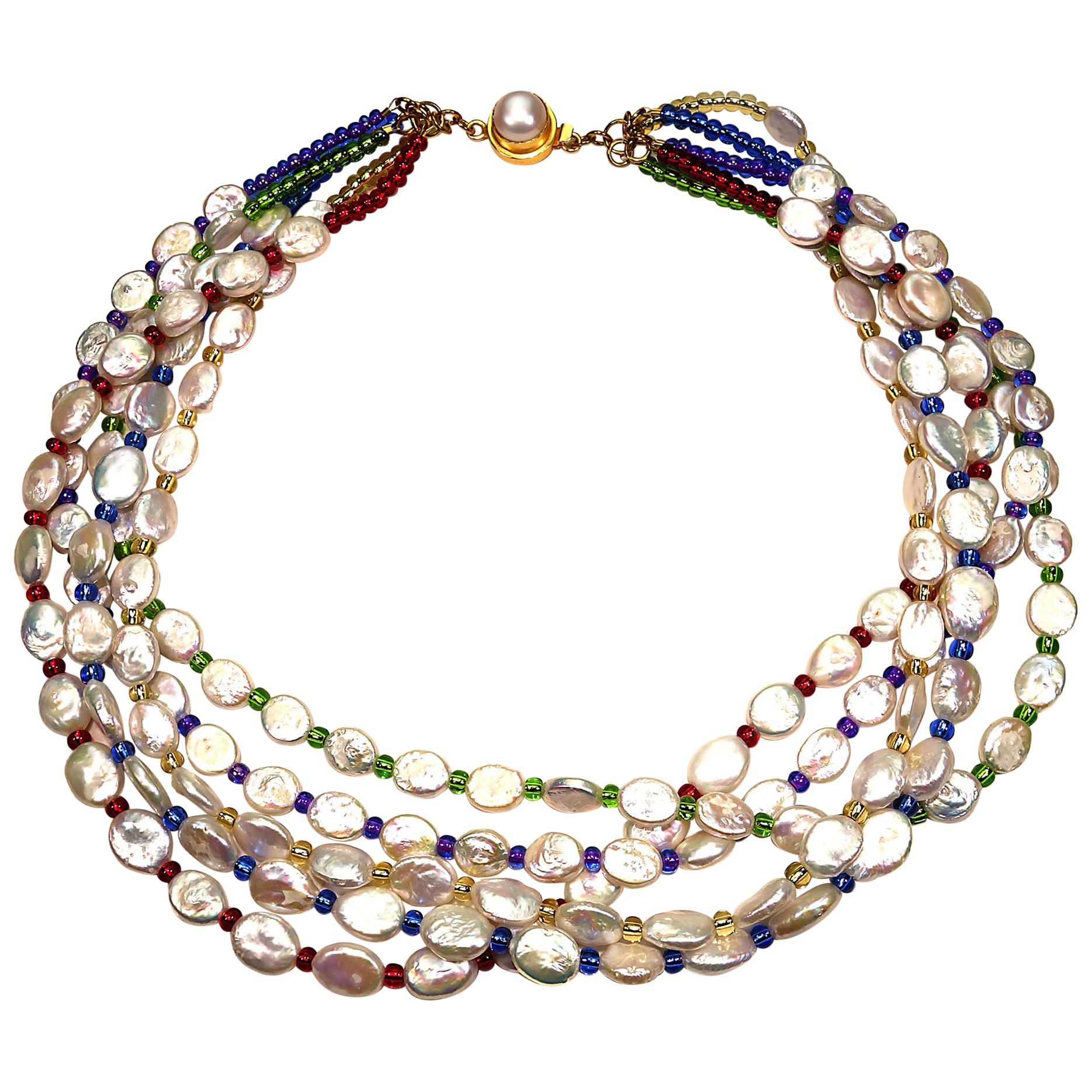 Tiffany and Co. Multi-Strand Pearl Necklace at 1stdibs