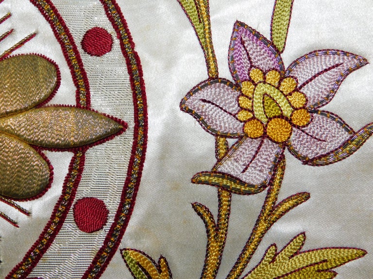 Five Vintage Damask and Embroidered Chalice Veil Catholic Alter ...