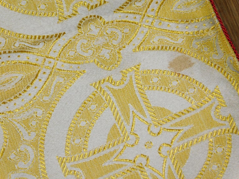 Five Vintage Damask and Embroidered Chalice Veil Catholic Alter ...