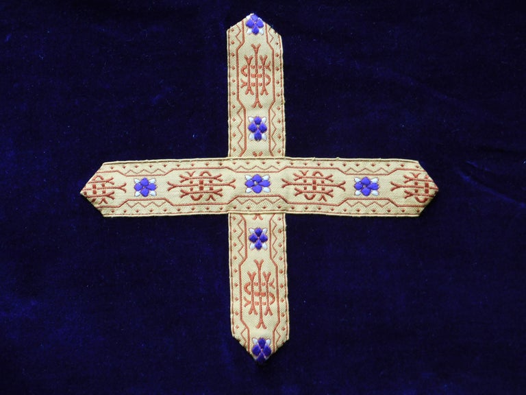 Five Vintage Damask and Embroidered Chalice Veil Catholic Alter ...