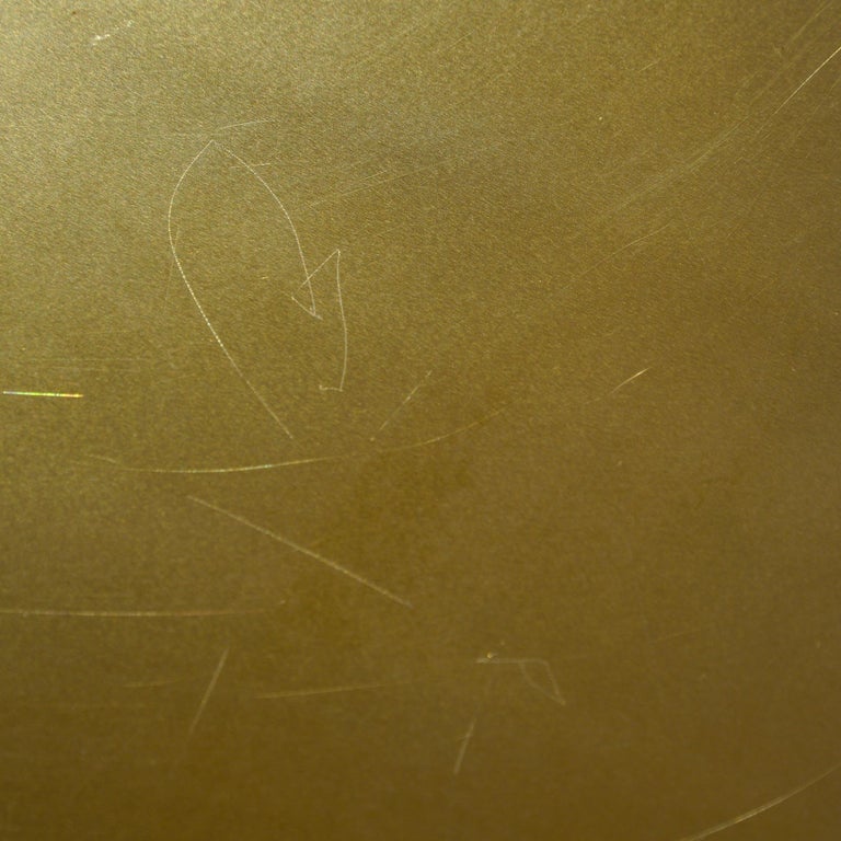 Flair Edition Free-Form Low Coffee Table in Natural Brass, Italy, 2021 ...