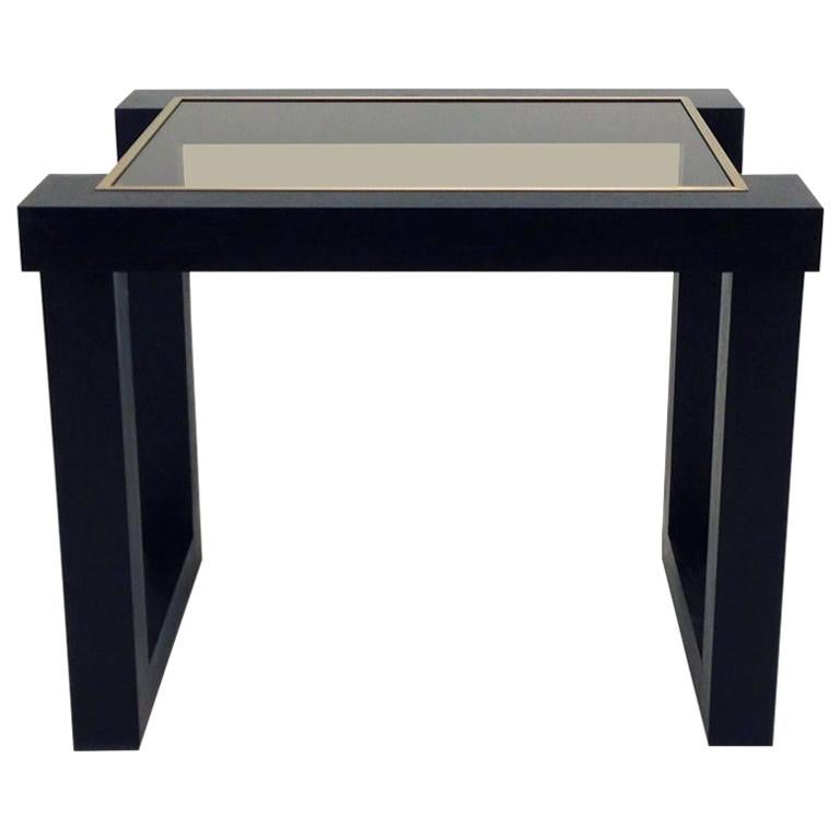 Flair Home Collection Custom Metropolis Side Table For Sale at 1stDibs