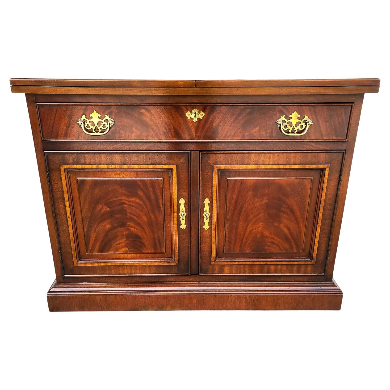 Drexel Heritage Chinoiserie Rolling Buffet at 1stDibs