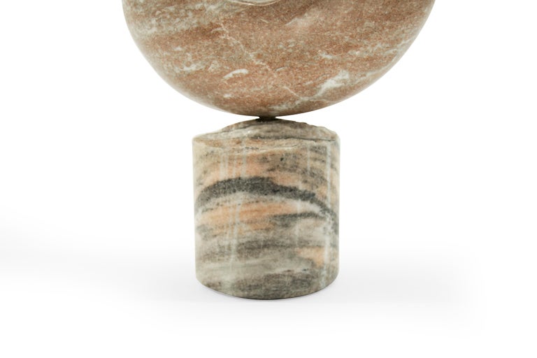 Flame Marble Sculpture, Dated 1967 For Sale at 1stDibs