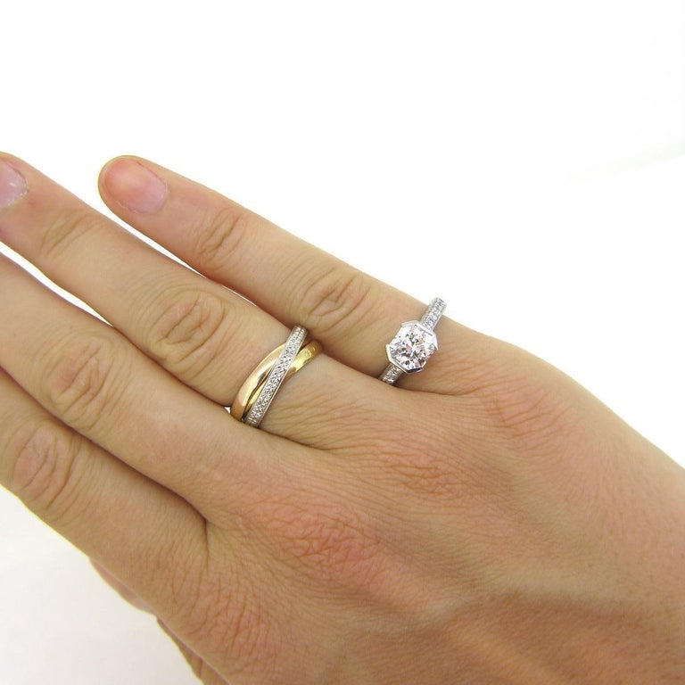 Flanders Cut Diamond Solitaire Platinum Wedding Engagement Boodles Ring ...