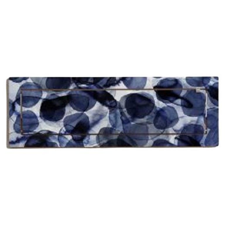 Fläpps Shelf, Bubbles Indigo by Pattern Studio For Sale at 1stDibs