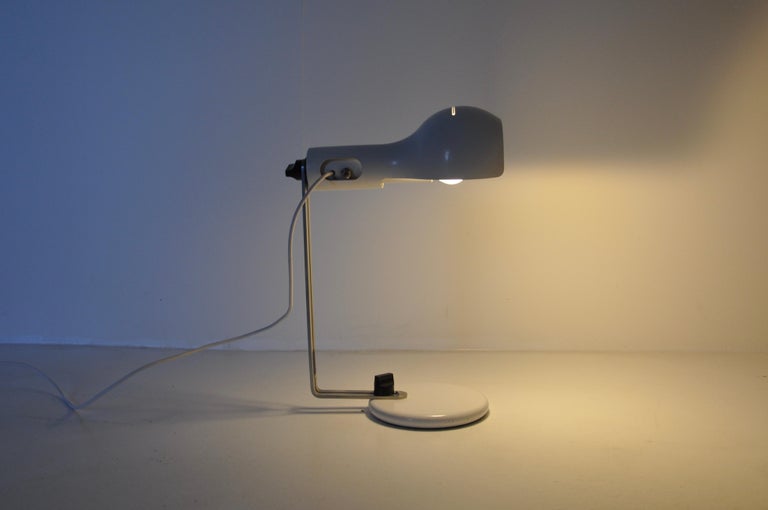Flash Desk Lamp by Joe Colombo for Oluce, 1960s For Sale at 1stDibs