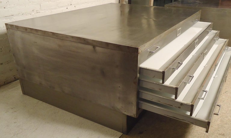 Flat File Coffee Table at 1stDibs