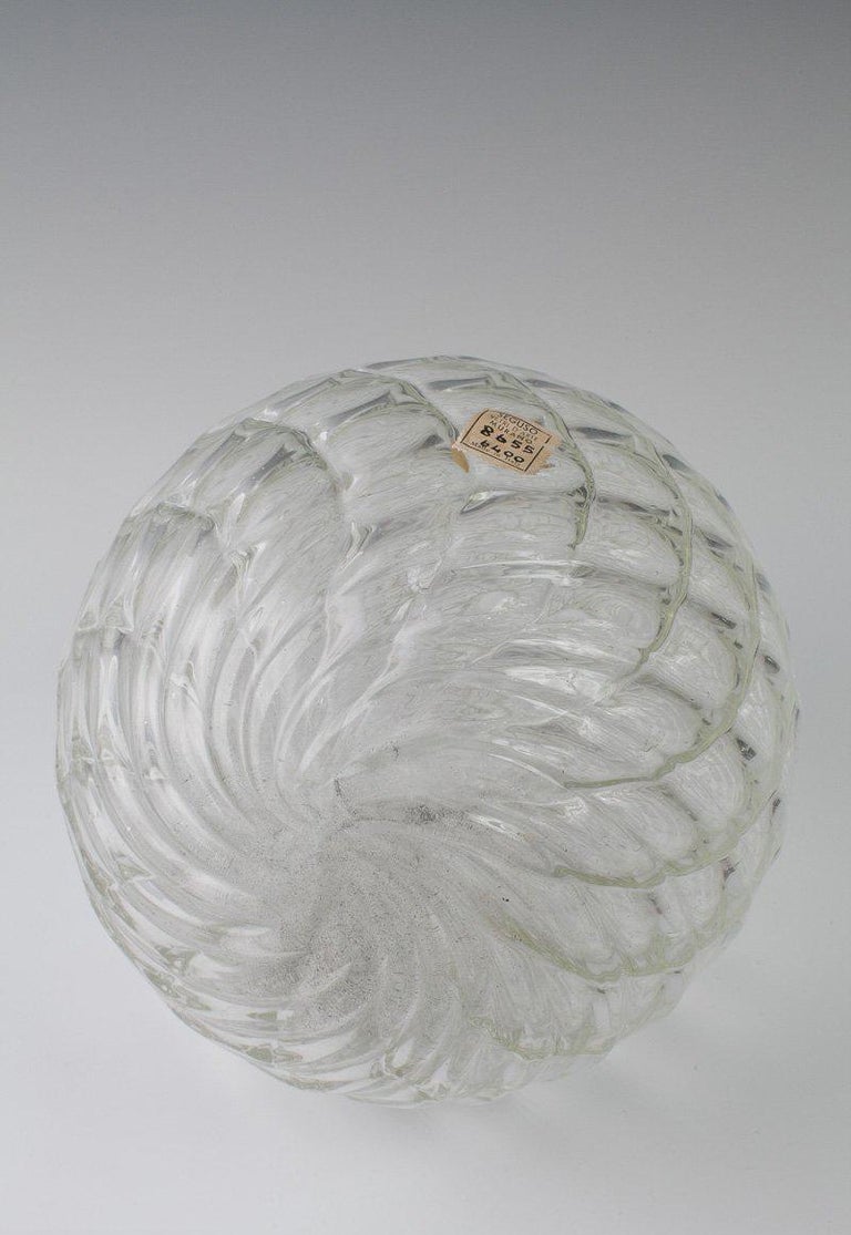 Flavio Poli for Seguso 1940 with Original Paper Label For Sale at 1stDibs
