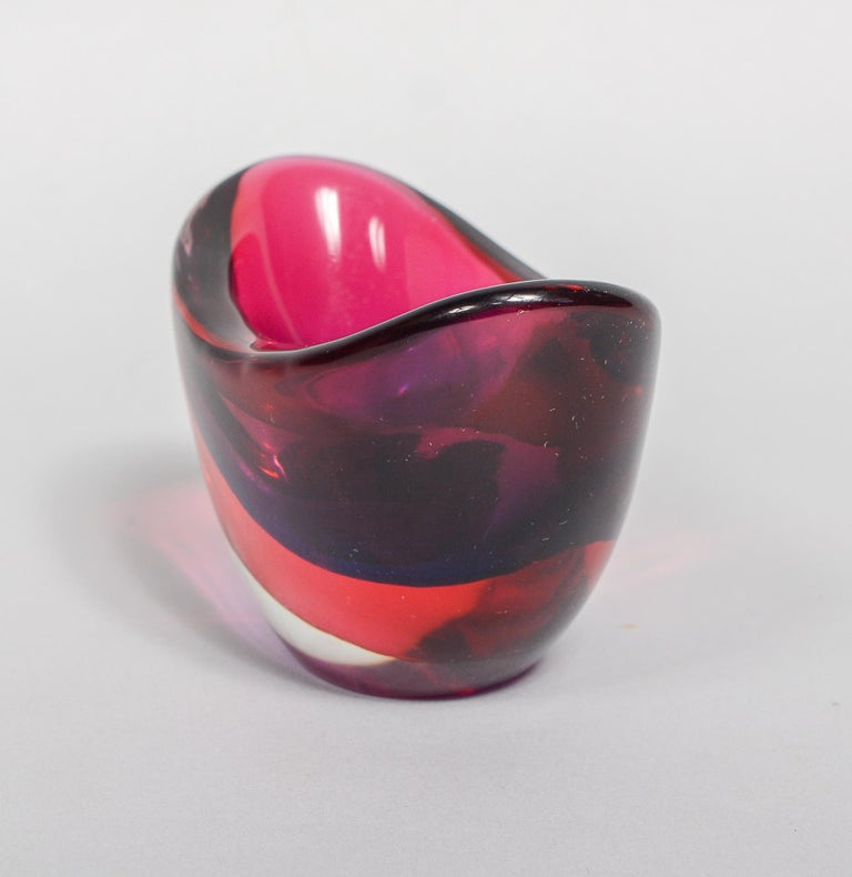 Flavio Poli Sommerso Vase for Seguso Vetri d'Arte For Sale at 1stDibs