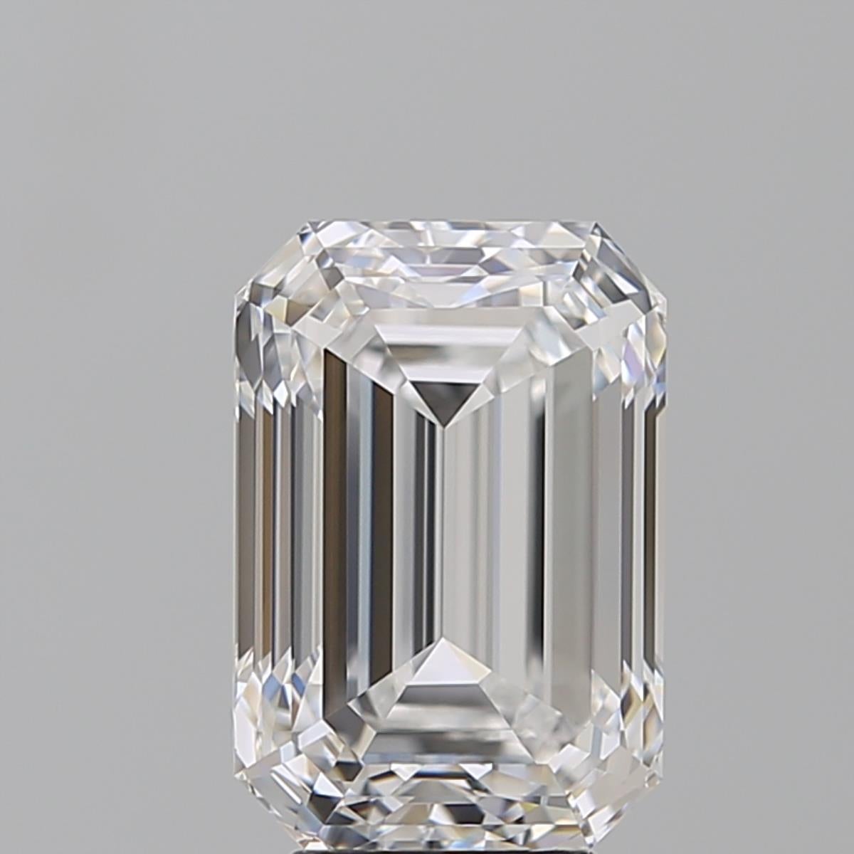 FLAWLESS Clarity GIA Certified 5 Carat Emerald Cut Diamond Platinum ...