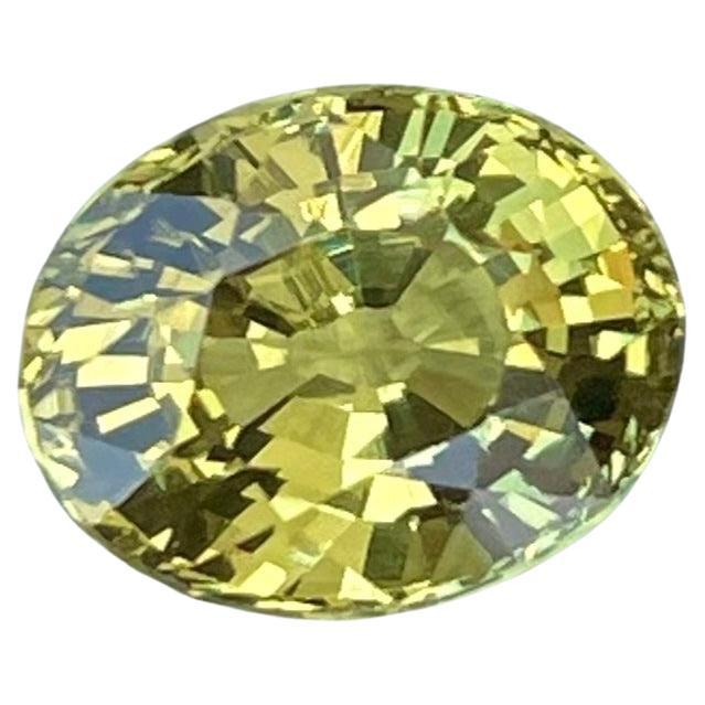 Flawless Yellow Chrysoberyl 2.40 carats Fancy Cut Natural Gem from Sri ...