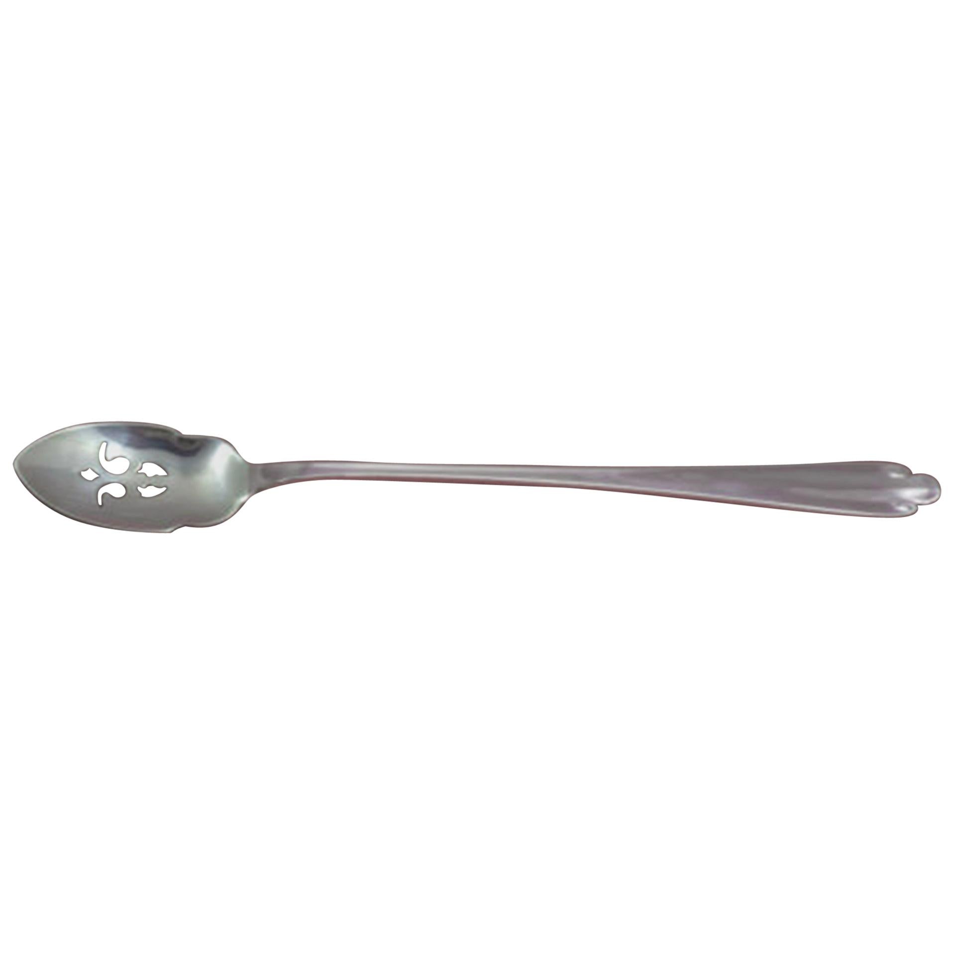 Feather Edge by Tiffany and Co. Sterling Olive Spoon Pierced Long ...