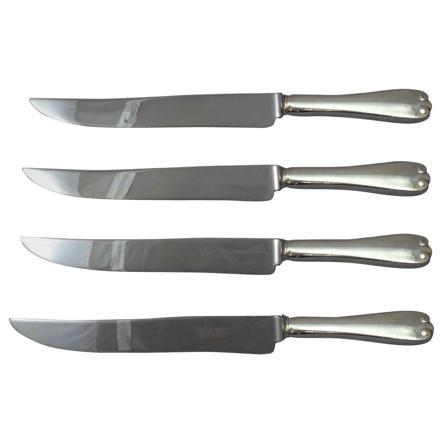 Florentine by Tiffany and Co Sterling Silver Steak Knife Set Texas ...