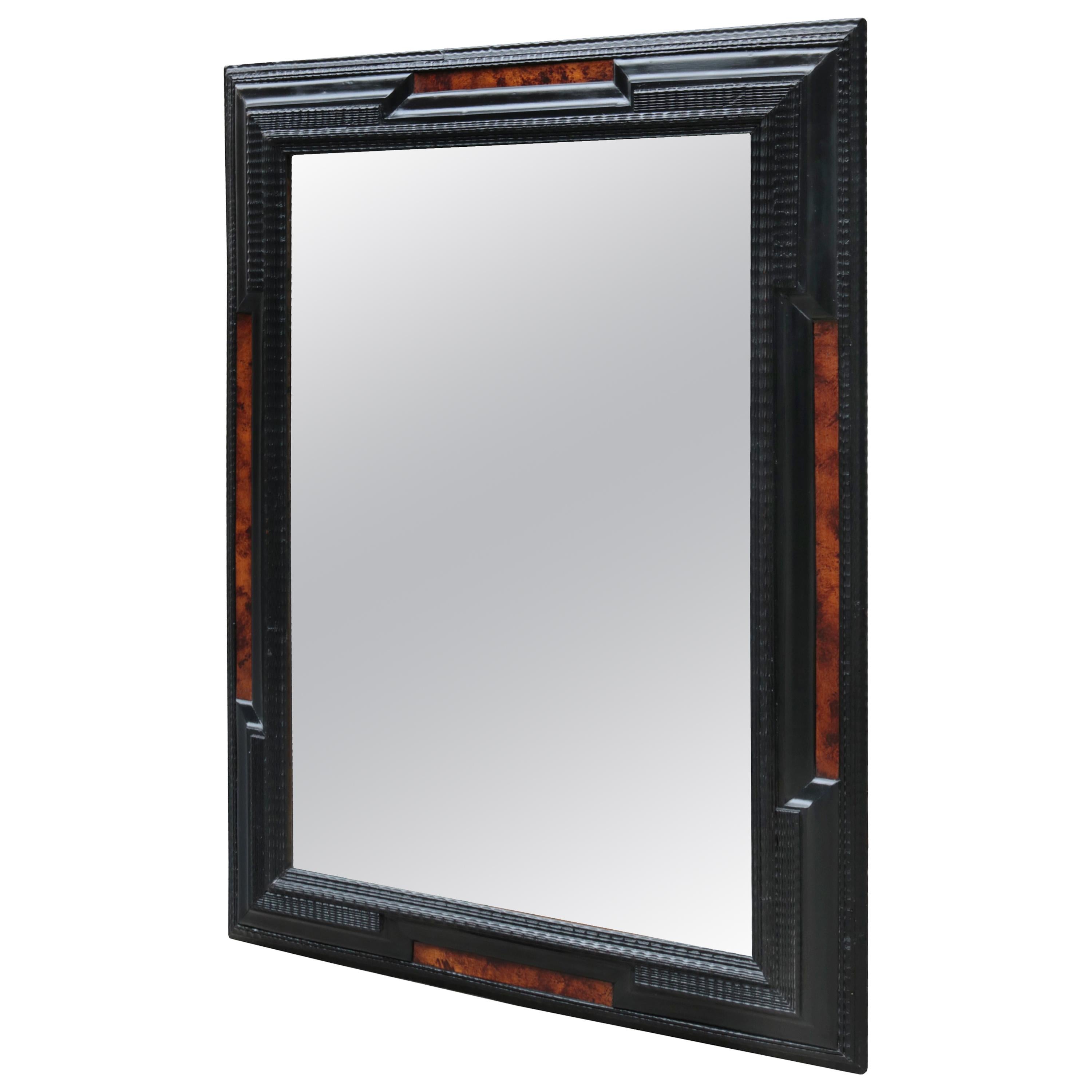 Ebonized Shop Mirror, circa 1890 For Sale at 1stDibs