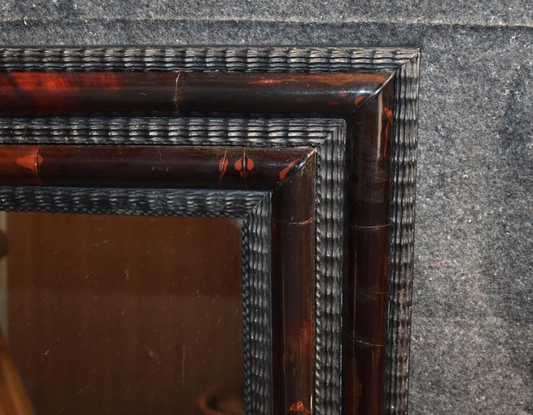 Flemish Style Horn Mirror For Sale at 1stDibs