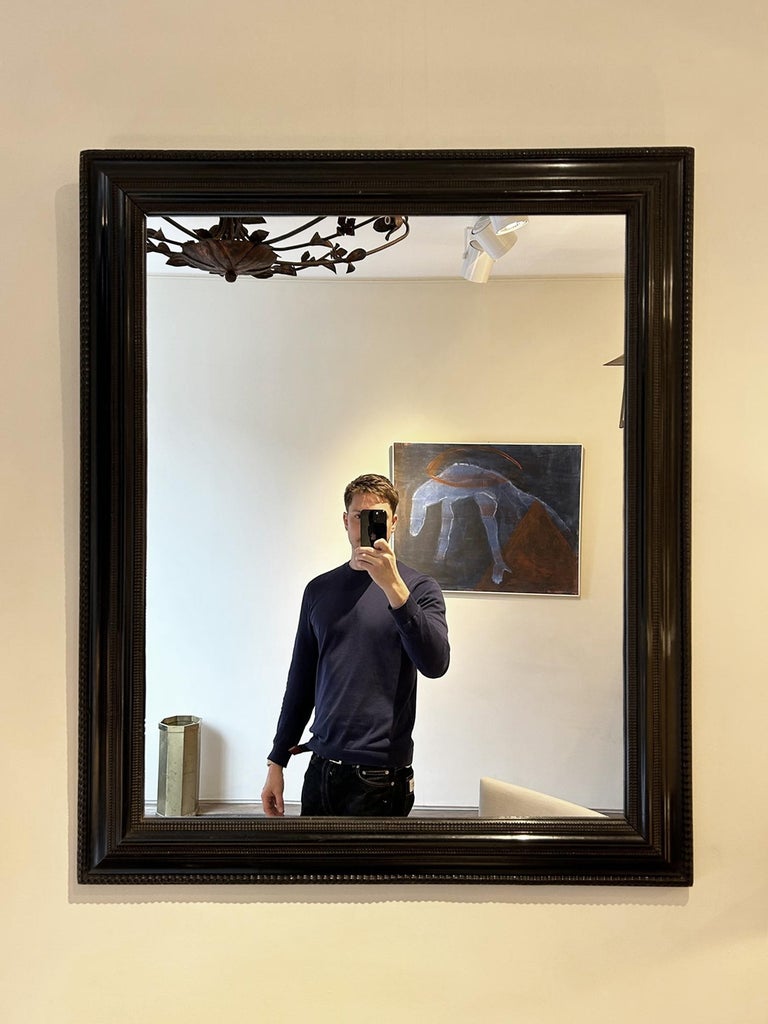 Flemish Style Ripple Frame Mirror For Sale at 1stDibs