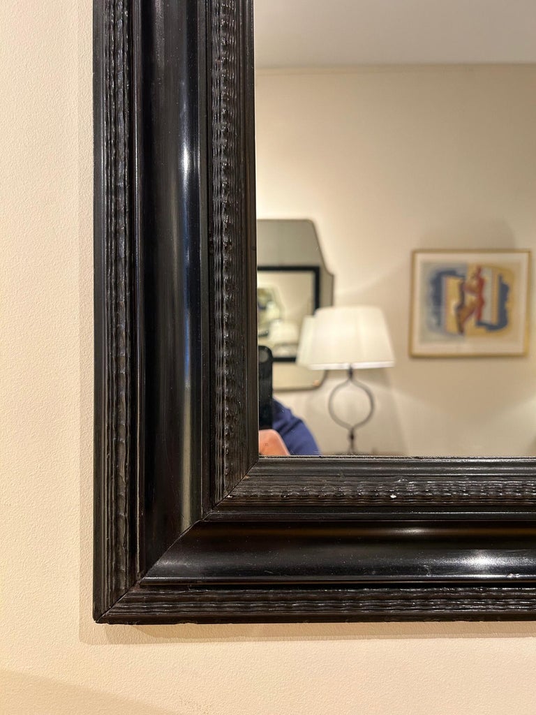 Flemish Style Ripple Frame Mirror For Sale at 1stDibs