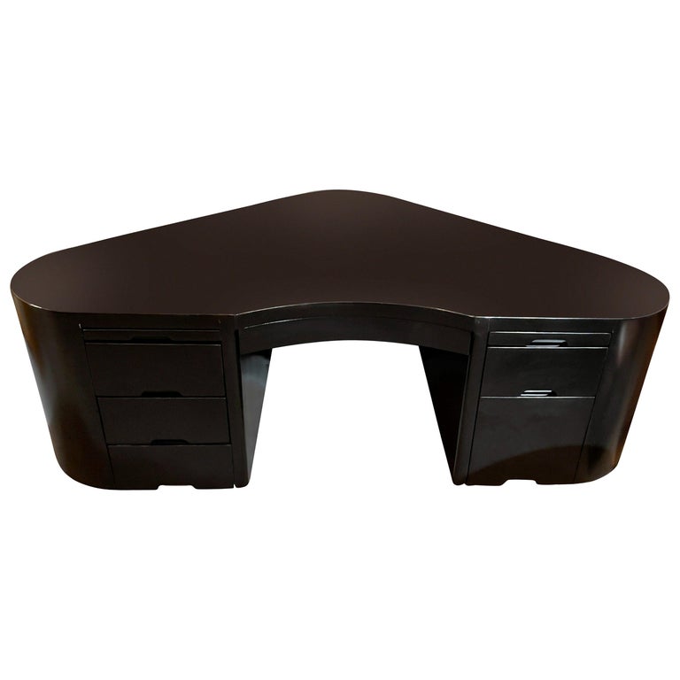 Fletcher Executive Aviation Art Deco Desk at 1stDibs