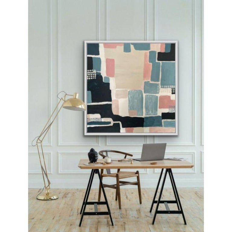 Fleur park - Field Patterns 3 Abstract Painting by Fleur Park, 2022 For ...