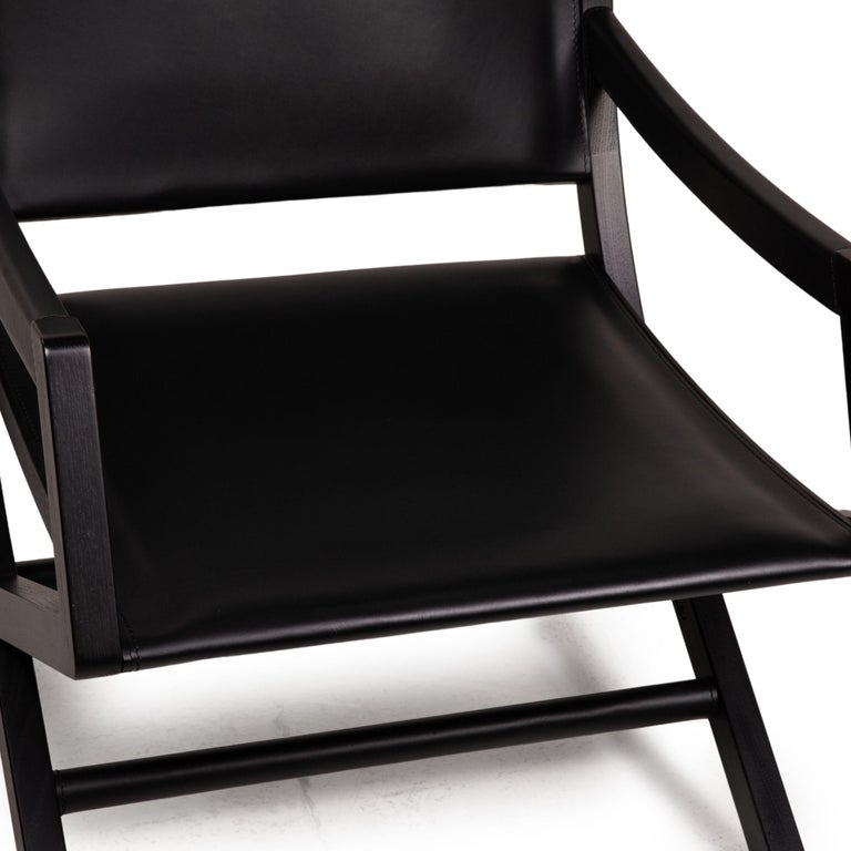 Flexform Emily Leather Armchair Black Holy Design by Centro Studi Chair ...