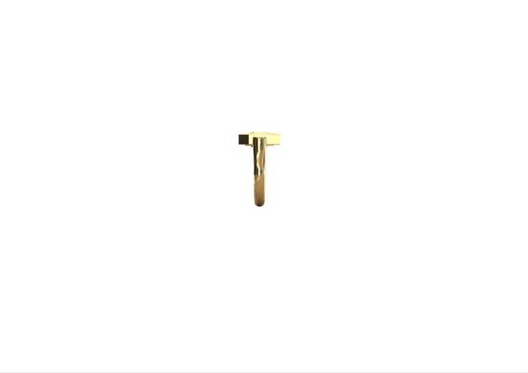 Flip Top Gold and Black Enamel Ring For Sale at 1stDibs