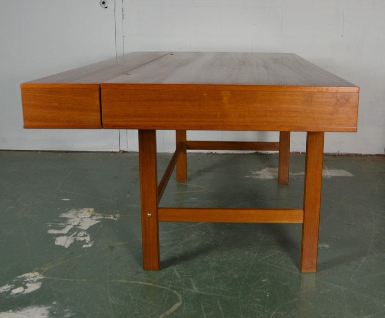 Flip-Top Partner Desk by Løvig Nielsen at 1stDibs | flip top partners ...