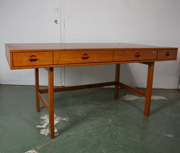 Flip-Top Partner Desk by Løvig Nielsen at 1stDibs | flip top partners ...